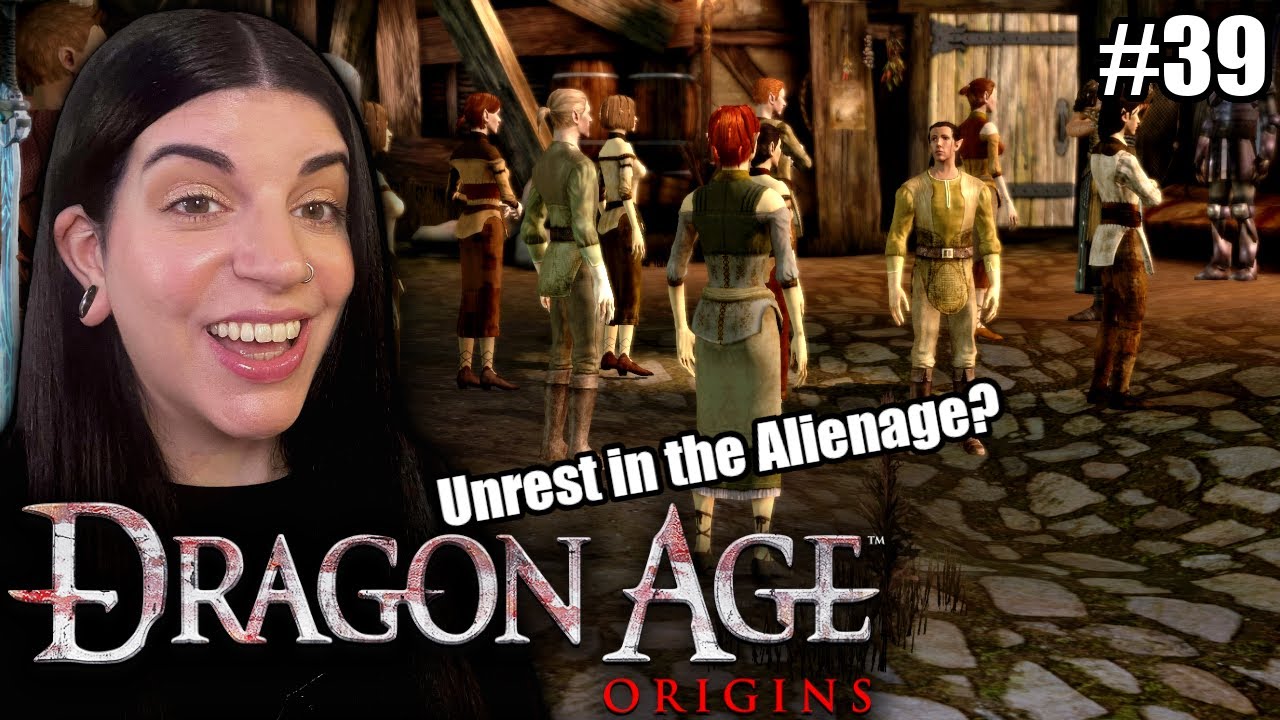 FINALLY VISITING THE ALIENAGE 🧝🏻‍♀️ | Dragon Age: Origins Blind ...