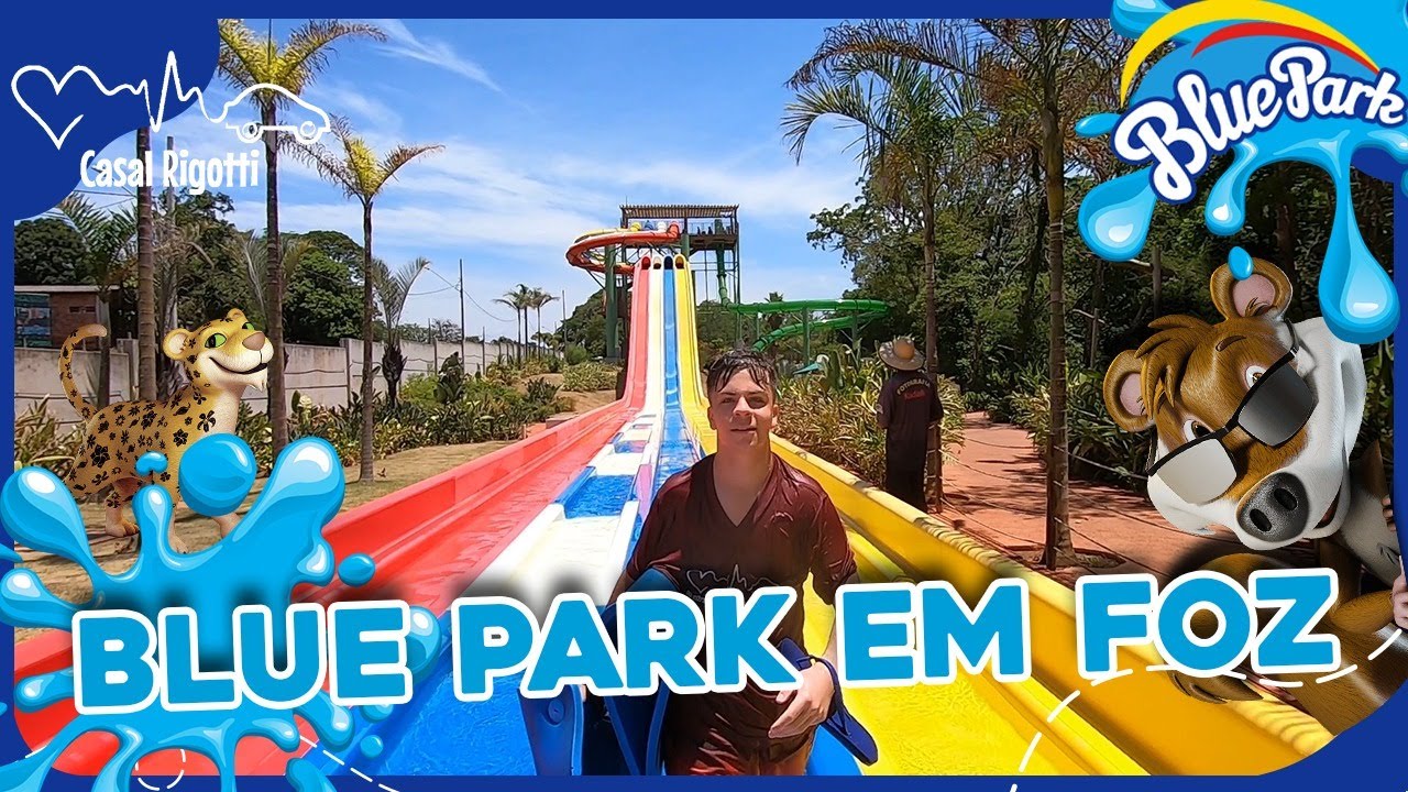 Blue Park em Foz do Iguaçu - O Maior parque aquático do Paraná - YouTube