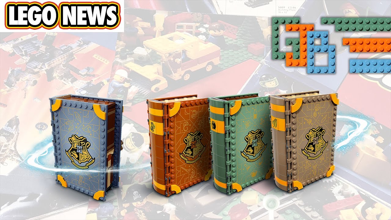 LEGO News: Harry Potter Hogwarts Moment Classroom Buildable Books - YouTube
