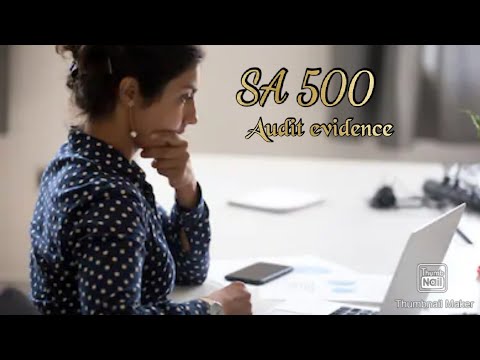 SA 500 Audit evidence | Audit - YouTube
