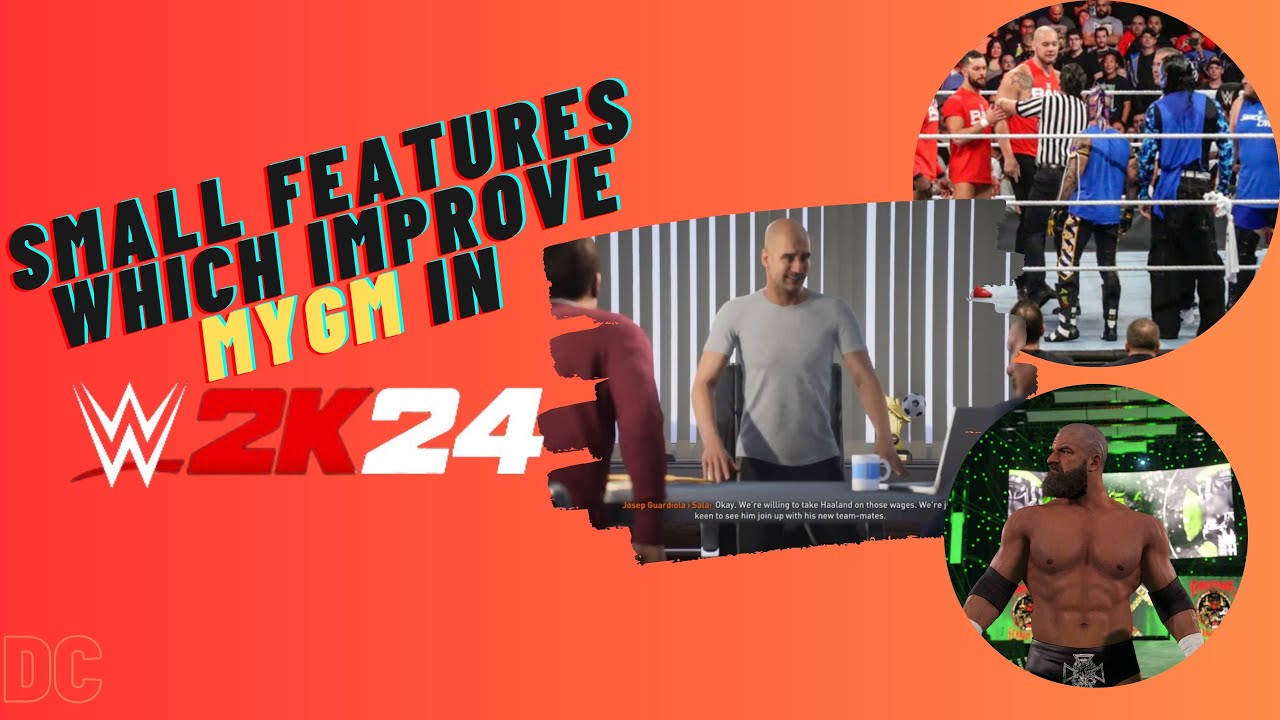 Unveiling Small Features to Elevate Your WWE 2K24 GM Mode - YouTube