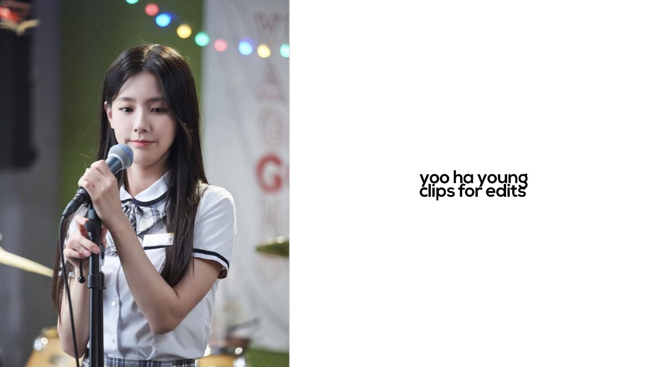 yoo ha young clips for edits || replay web drama - YouTube