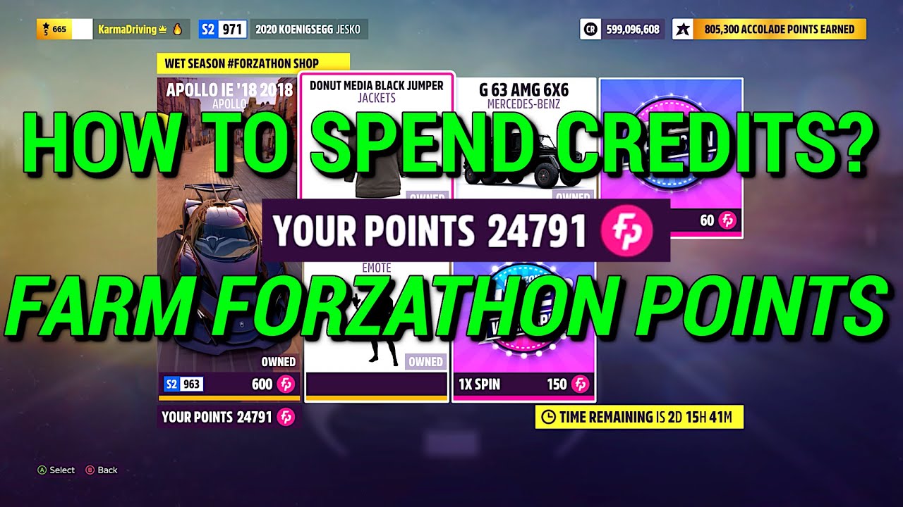 Forza Horizon 5 How to farm forzathon points in November 2022 | The ...