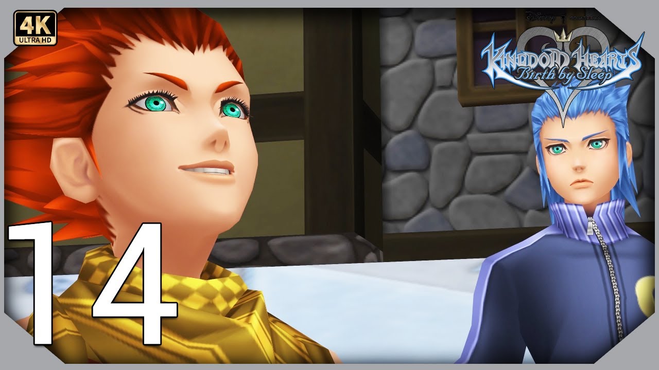 Kingdom Hearts - Ventus meets Axel (Lea) first time in 4K - BbS part 14 ...