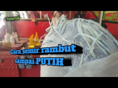Cara semir rambut sampai putih. .SEMPURNA - YouTube