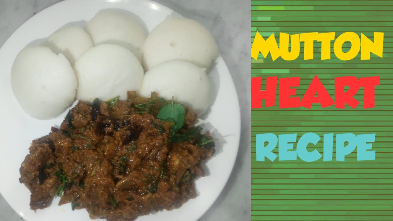 Goat Heart Recipe | How to make Mutton Heart Recipe in tamil | Aatu ...