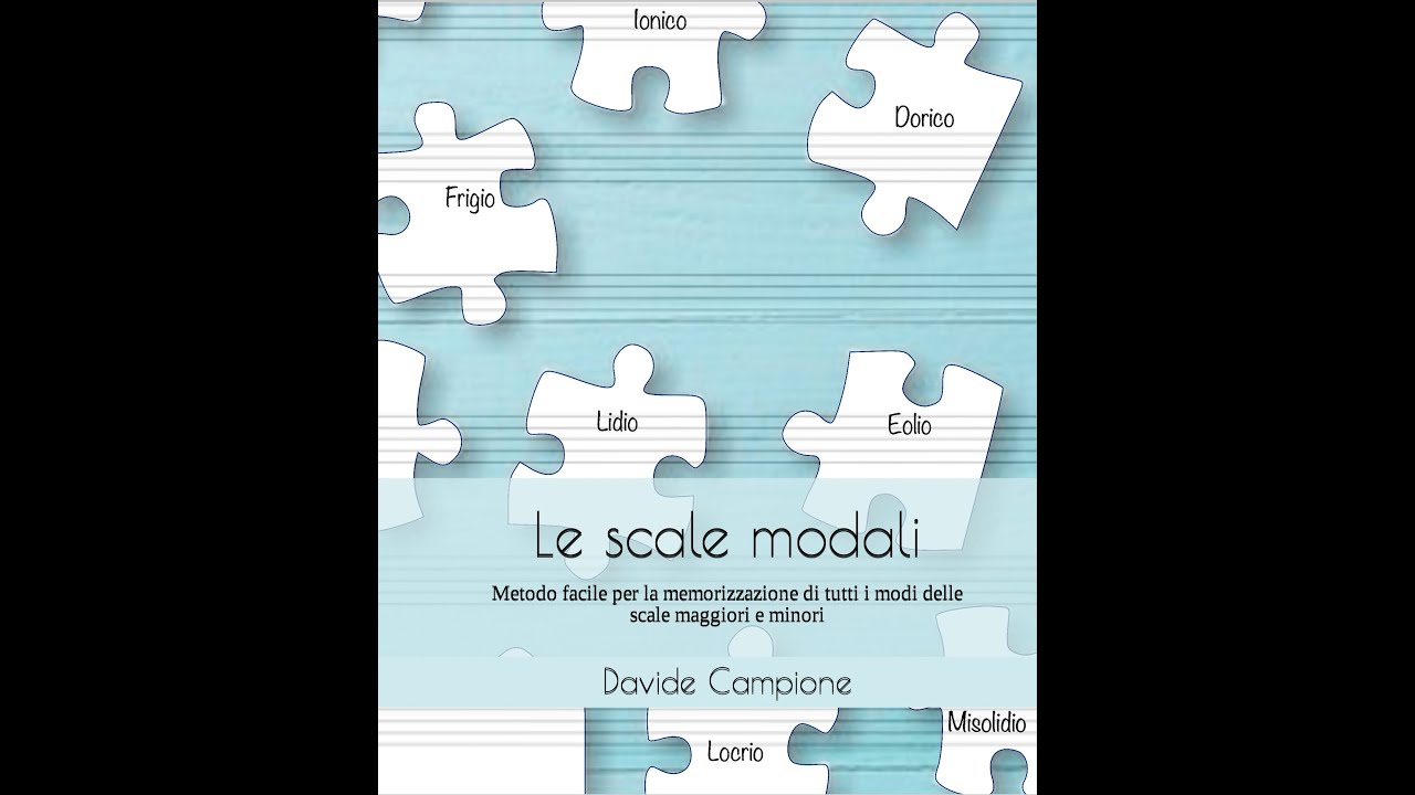 LE SCALE MODALI - (Modi derivanti da una scala minore armonica) - YouTube