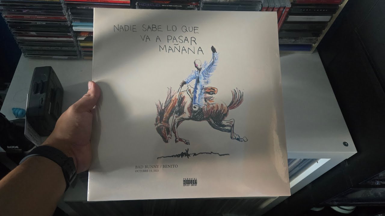 Bad Bunny - nadie sabe lo que va a pasar mañana Vinyl Unboxing - YouTube