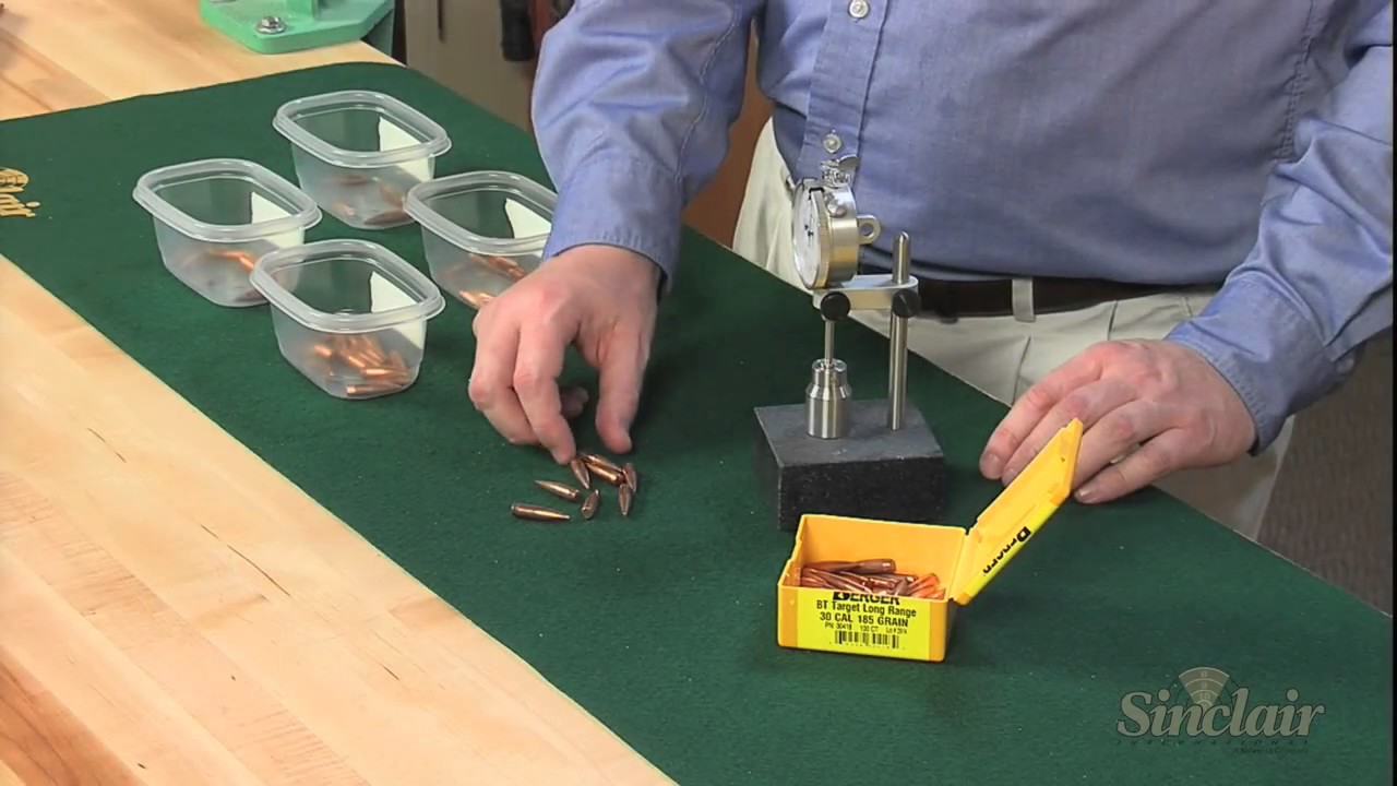 Sinclair Bullet Sorting Stand HD - YouTube