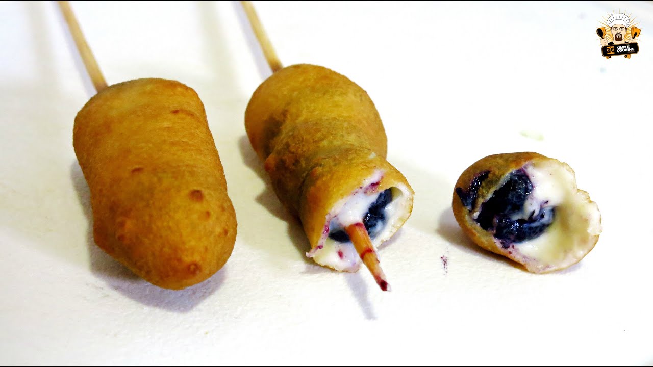 Easy Deep Fried Blueberries - YouTube