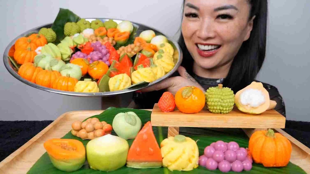 FRUIT PLATTER (THAT'S NOT FRUITS) ASMR EATING SOUNDS | NO TALKING | SAS ...