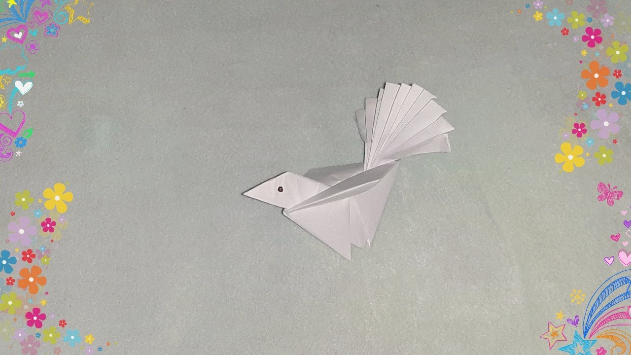 How to make birds for kids | Bird-making lessons step by step (Drawing ...