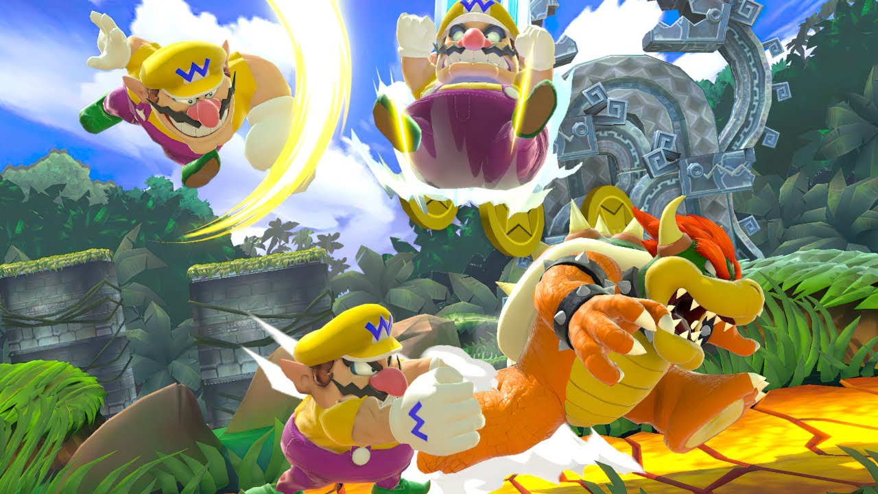 New Wario Moveset Shakes It Up in Ultimate - YouTube