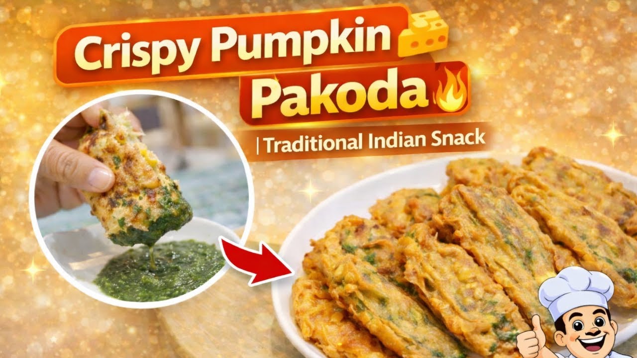 Kaddu ke Phul Ka Pakode Recipe, Pumpkin Flowers Winter Snacks by # ...