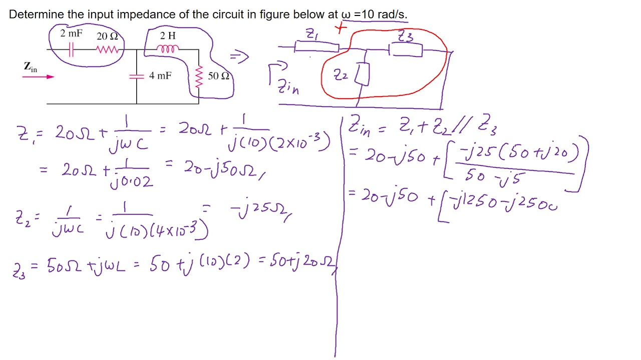 Circuit Theory - AC analysis Part 4 - YouTube