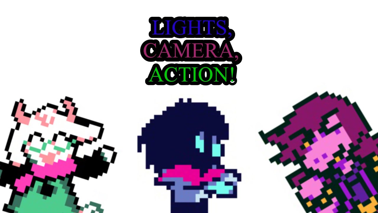 [Deltarune animation] Lights, Camera, Action! [animation test]. - YouTube