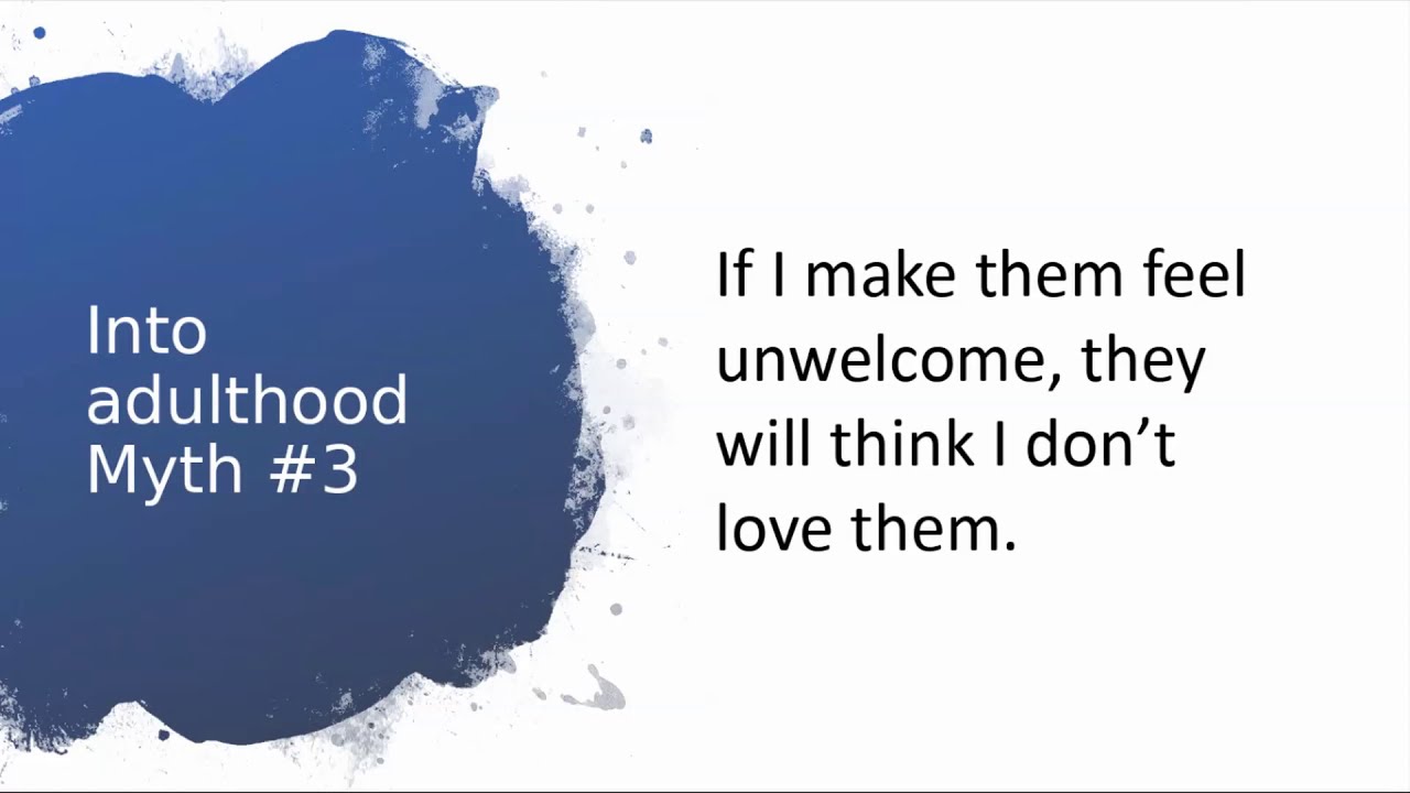 Into Adulthood: The Journey from Dependence to Independence - YouTube