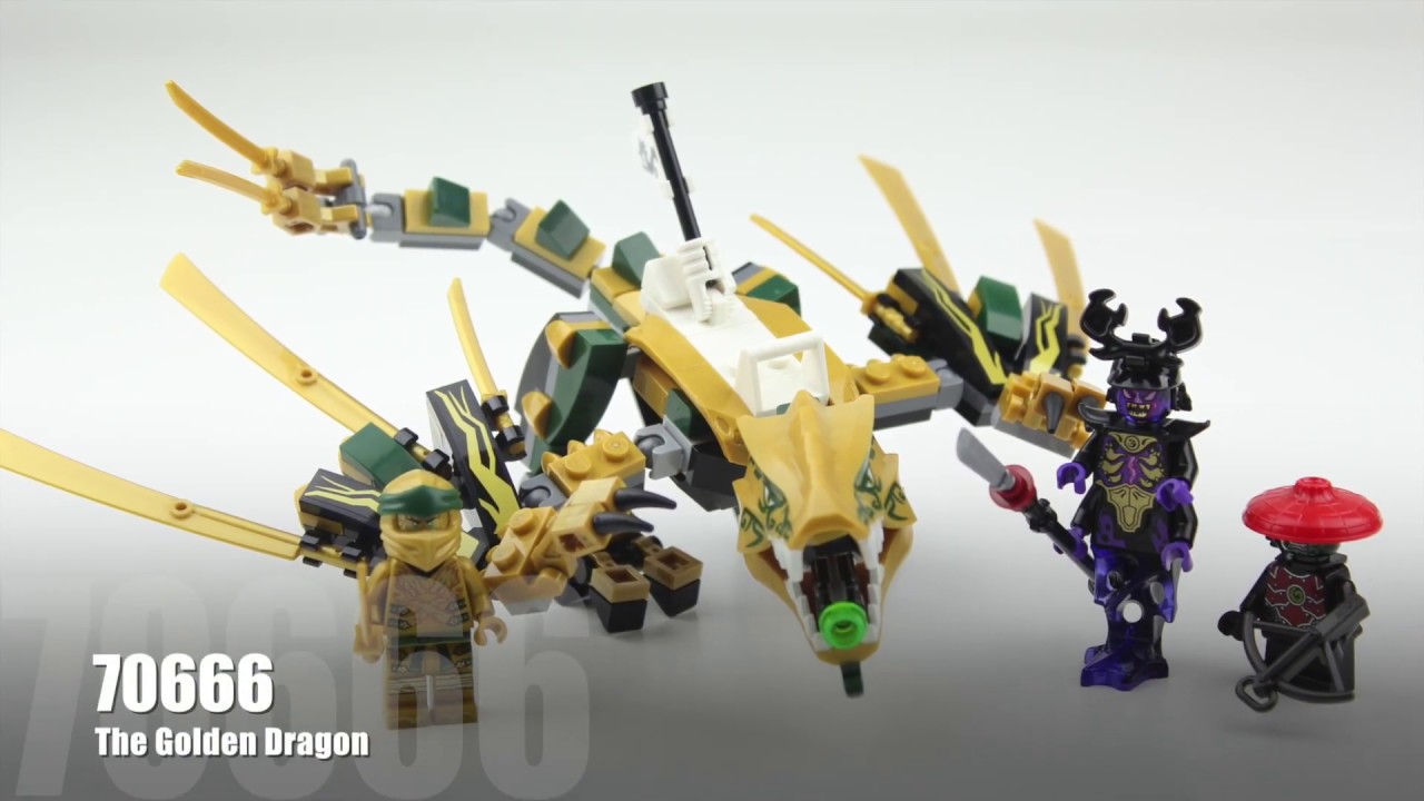 LEGO 70666 Ninjago The Golden Dragon - YouTube