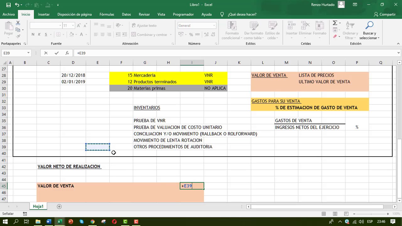Prueba de VNR y Auditoria Financiera - YouTube