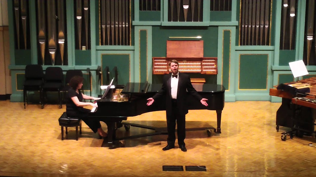 Patrick Howle, baritone; Reena Berger Natenberg, piano - YouTube