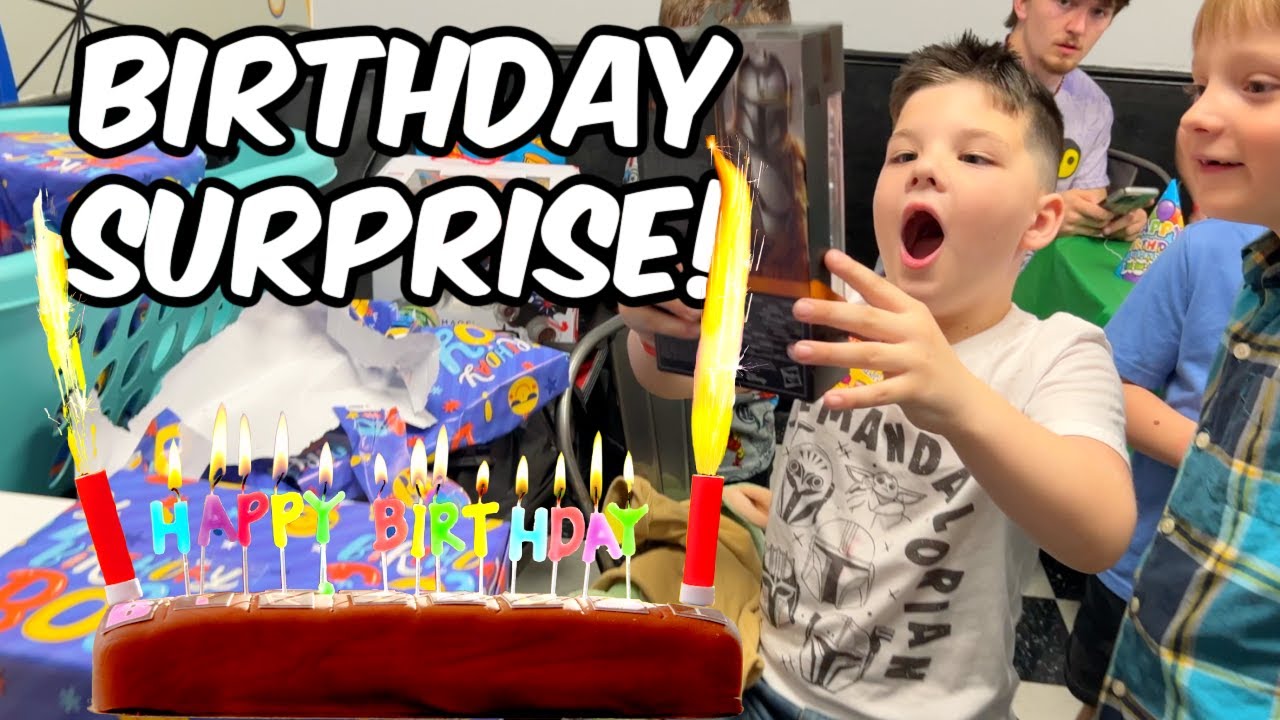 BEST BiRTHDAY EVER! CALEB's 7th ULTIMATE BIRTHDAY PARTY SURPRISE! - YouTube