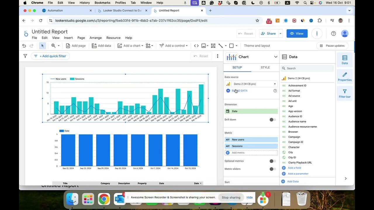 Annotations Bars over Looker Charts - YouTube
