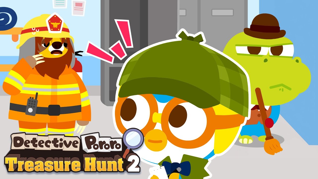 The Missing Key | Detective Pororo Treasure Hunt 🔍 Solve the Mystery ...