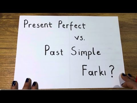 Present Perfect vs. Past Simple?? (Ayrıntılı konu anlatımı tek videoda!!) #english #grammarrules