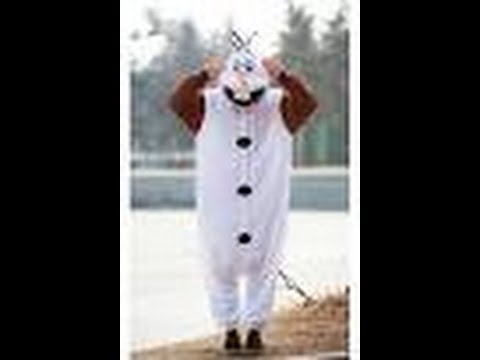 WHY AM I IN AN OLAF ONESIE?// Hannah
