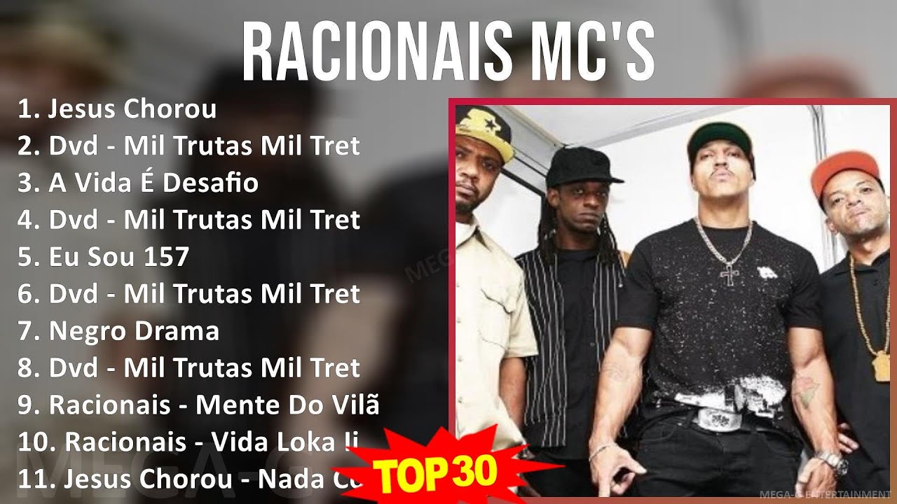 R a c i o n a i s M C ' s MIX SELEÇÃO AS MAIS TOCADAS ~ Top Brazilian ...