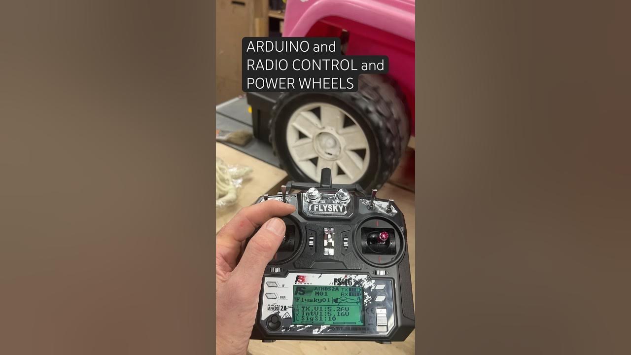 DIY Power Wheel Car For Kids (Arduino + RC) - YouTube