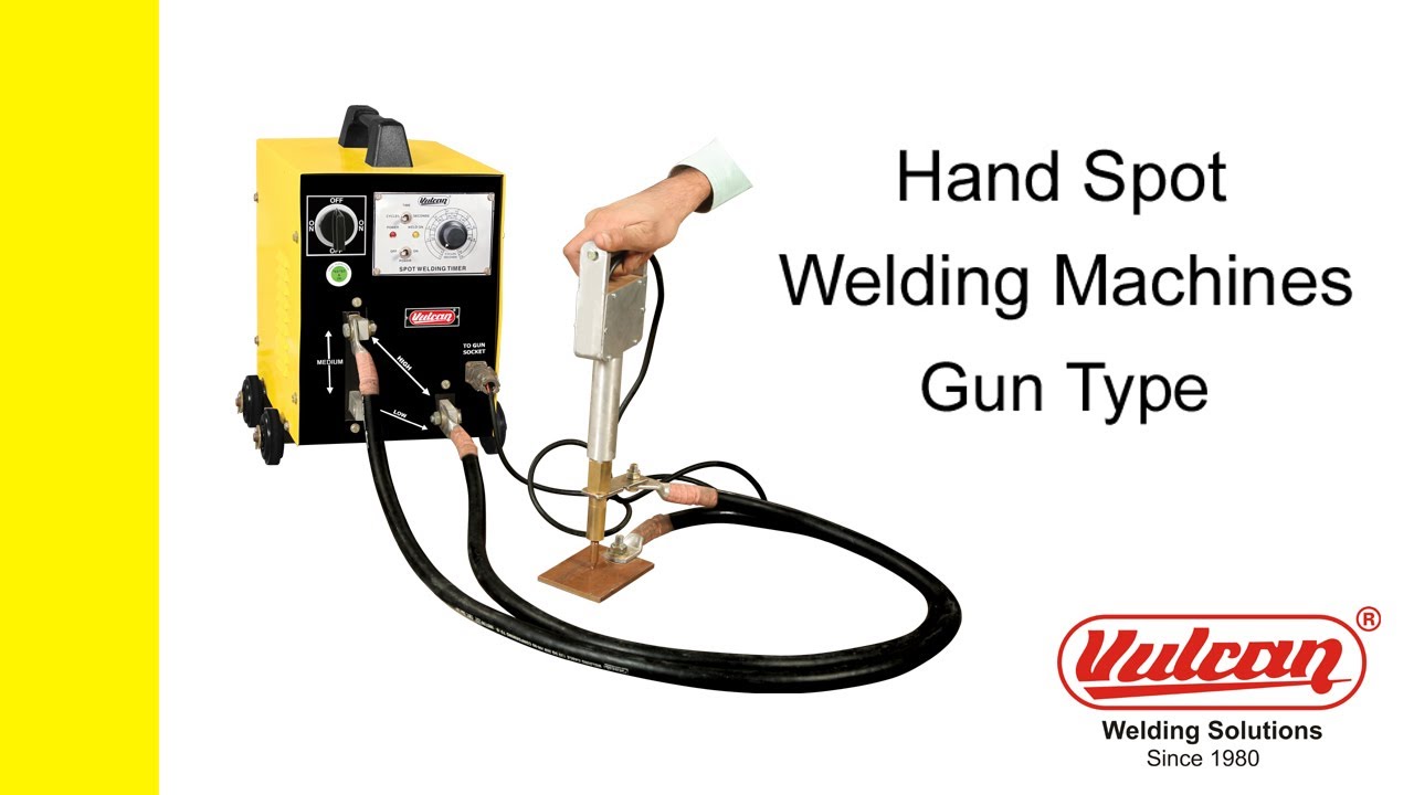 VULCAN Hand Spot Welding Machine - 02 S - Gun_cell - YouTube
