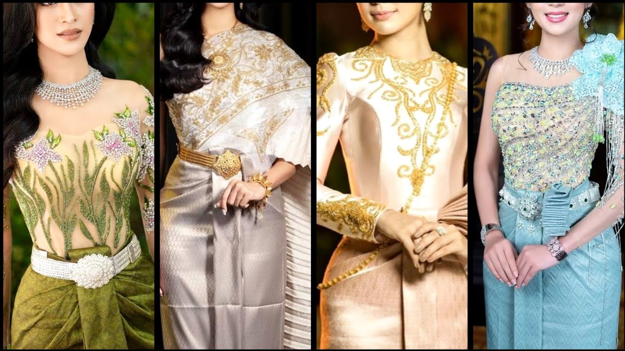 Extremely gorgeous and so stunning ideas of Myanmar dresses and Burma ...