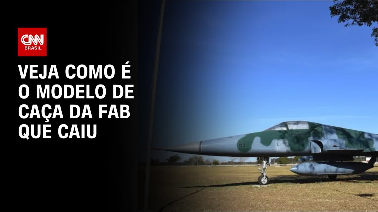 Veja como é o modelo de caça da FAB que caiu | CNN PRIME TIME - YouTube
