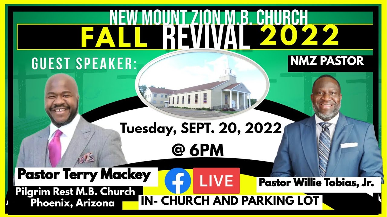 NMZ REVIVAL SERVICE ( Tuesday, SEPT 20, 2022) - YouTube