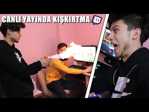 KIŞKIRTMA - TWİTCH YAYINCISINA !