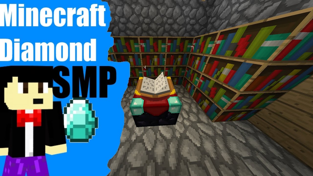 Minecraft Diamond SMP Episode 4: Enchant Table! - YouTube