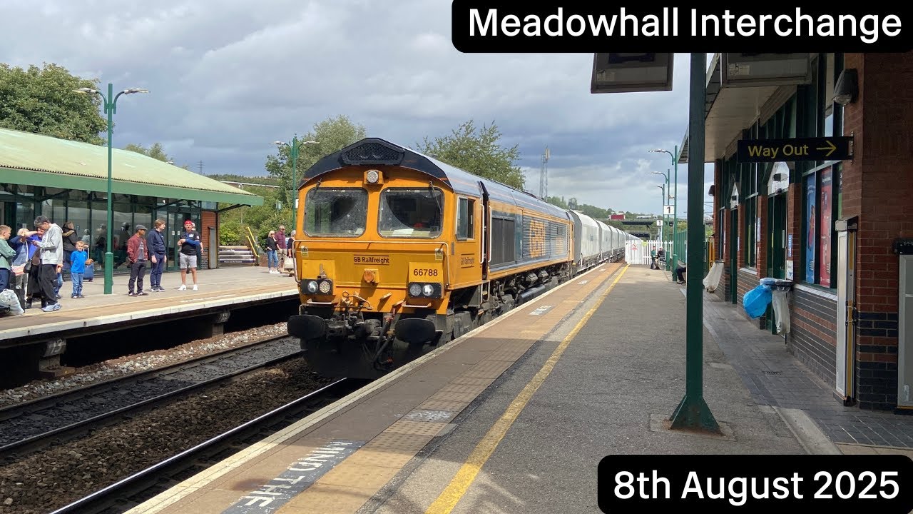 Trains at Meadowhall Interchange (07/08/2025) ft:@parker_on_paws - YouTube