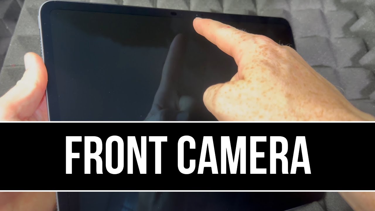 how do I Switch to Front Camera on iPad Pro 13" - YouTube