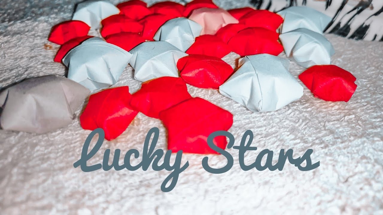 Lucky Star || Paper Star || Origami Star step-by-step tutorial - YouTube