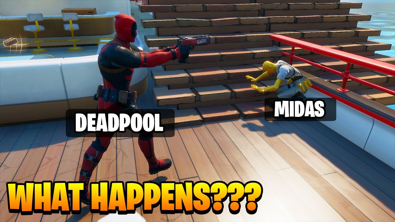 What Happens if you Bring Midas to Deadpool - What Happens when boss ...