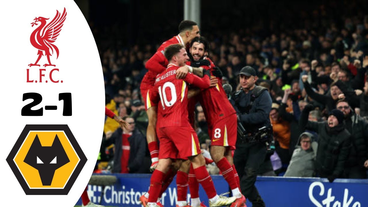 Liverpool 2-1 Wolves Highlights | Premier League 2025 - YouTube