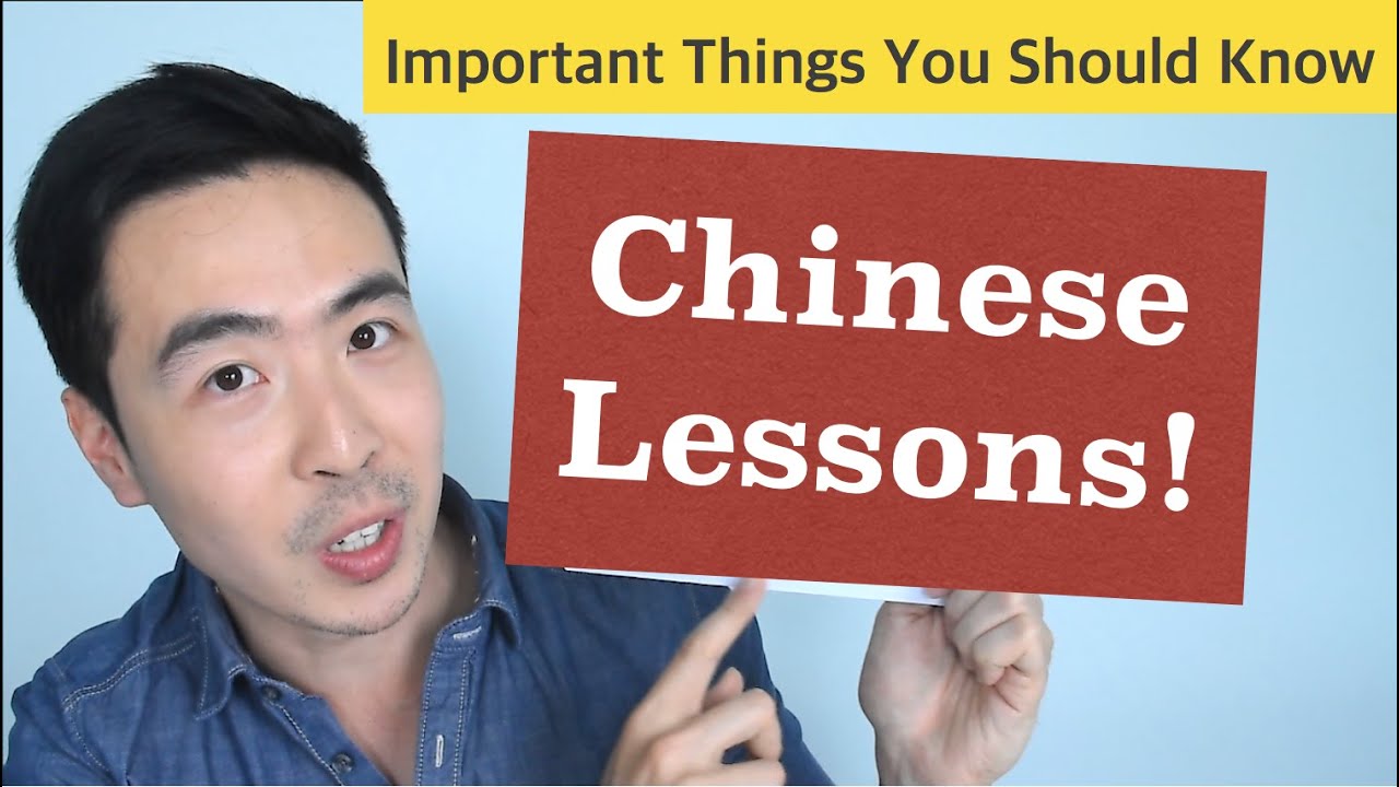 Learn Chinese (Lesson 1) | Important Things You Should Know Before you ...