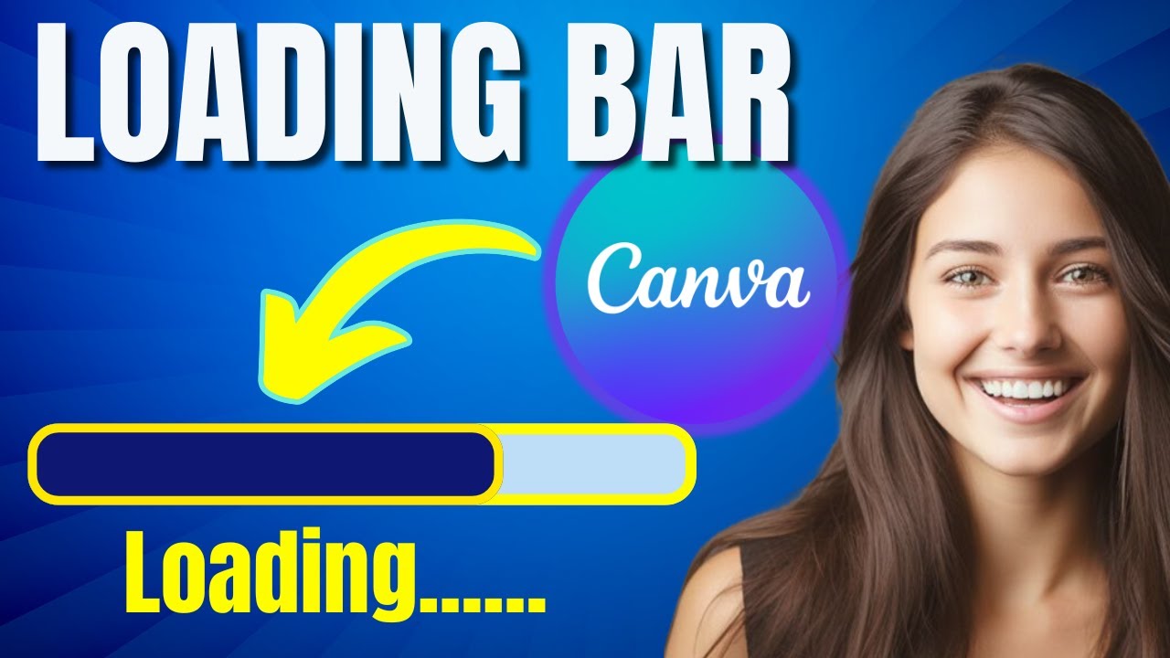 How To Add Video Timers In Canva Including Progress Bar Style - YouTube