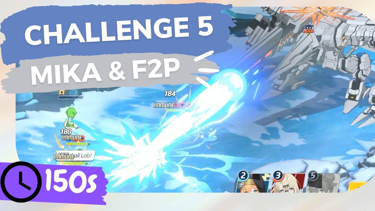 Blue Archive Decagrammaton Challenge 5 in 150s - Guide version - YouTube