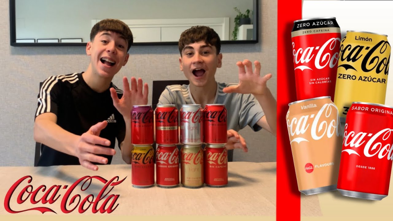 Todos los tipos de Coca Cola - YouTube