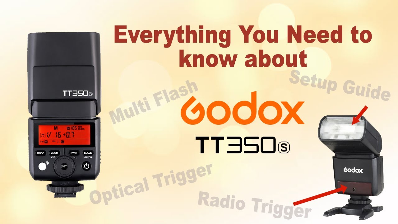 Godox TT350S Setup Guide & Review - YouTube
