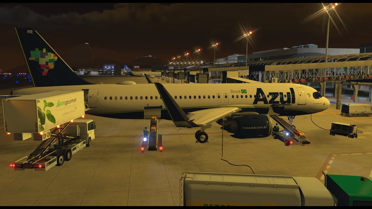 AS FCOM SAYS - SDU - GYN - AD4204 with A320-251N (LEAP) - YouTube