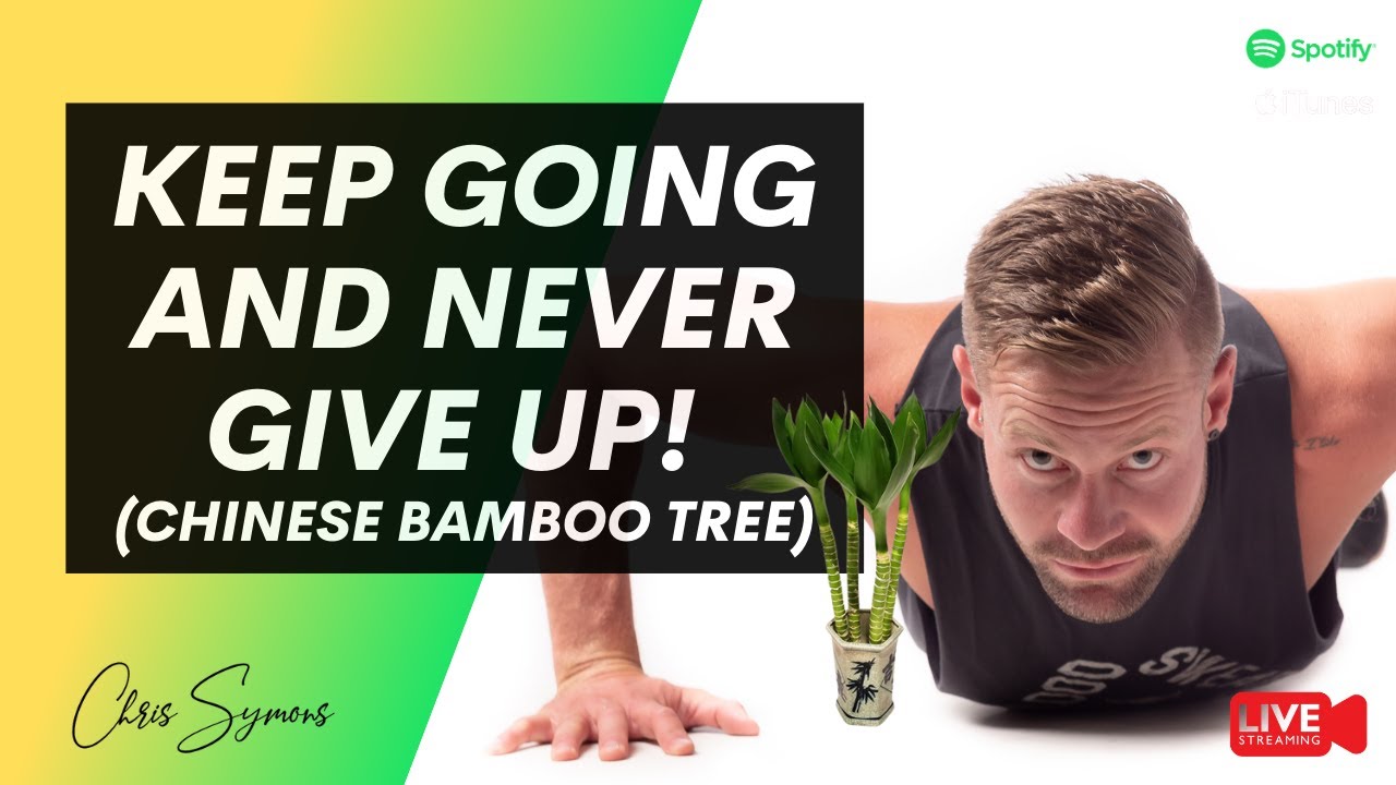 Keep Going and Never Give Up! (Chinese Bamboo Tree) - Motivational ...