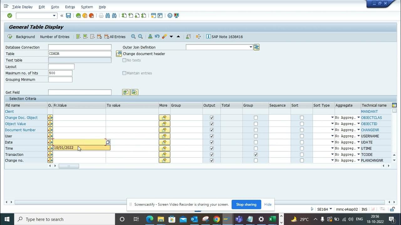 SAP S/4HANA: How to Find Tcode that is updating different documents in ...